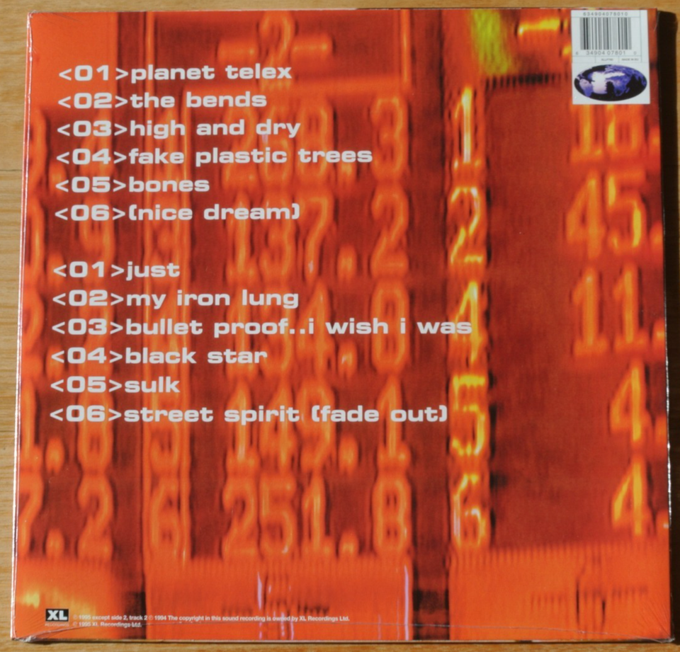 RADIOHEAD The Bends LP Vinyl Sealed | eBay