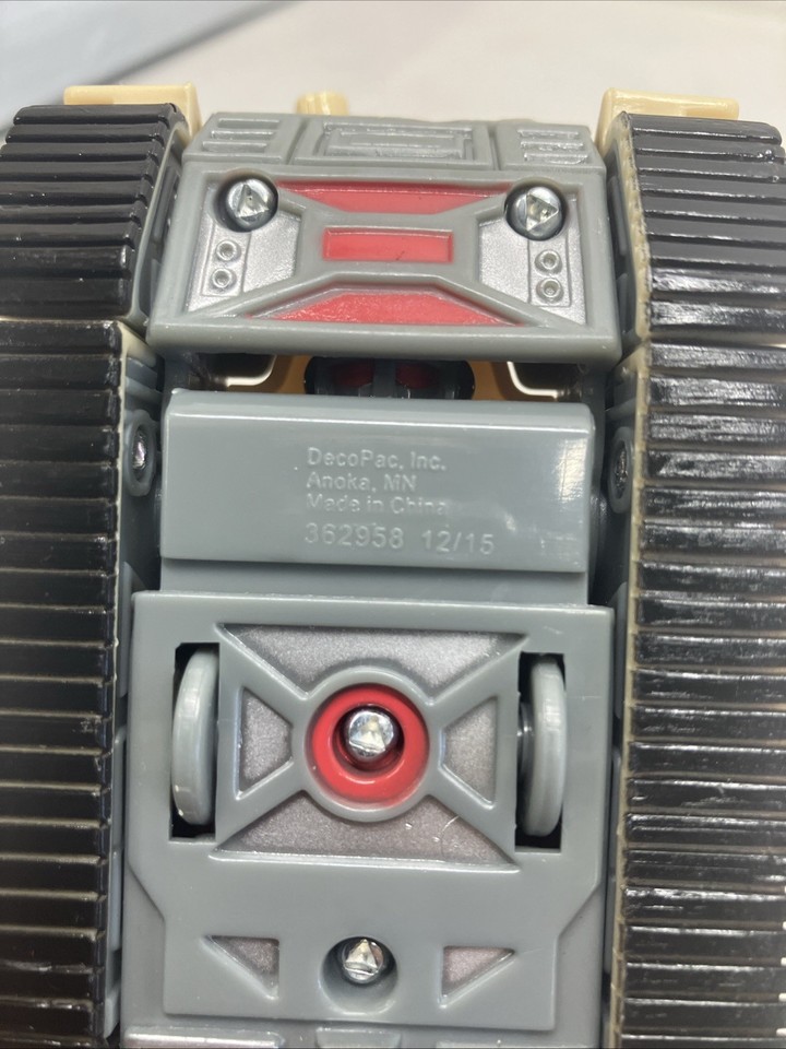 VINTAGE TRANSFORMER BOOTLEG MILITARY TANK #40 TOY DECOPAC CLEAN AND ...