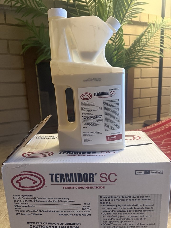 BASF Termidor SC Termiticide/Insecticide 78oz Bottle 2-3 Day Sale | eBay