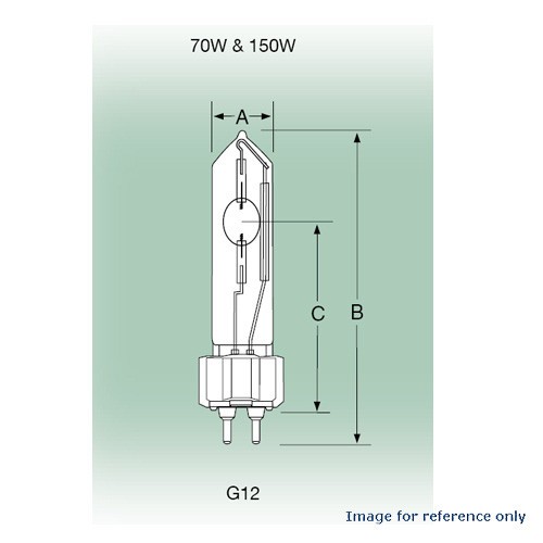 USHIO MHL 150w G12 Blacklight Metal Halide bulb | eBay