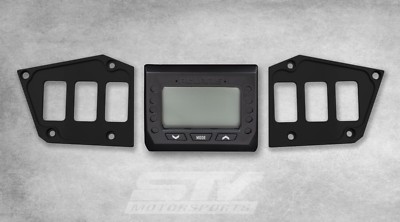 2017 Polaris RZR Turbo 2 Dash Panel Plates Rocker Switch Upgrade Black ...
