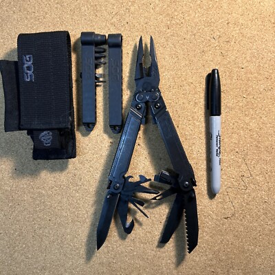 Sog Power access Deluxe Assist 21-1 Multitool With Side Bit Case | eBay