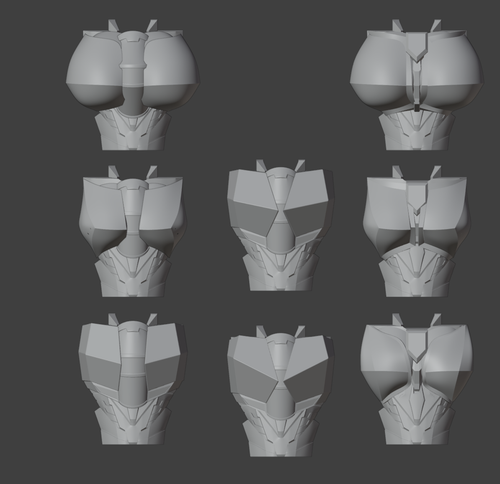 transformers slipstream/windblade chests upgrade kit | eBay