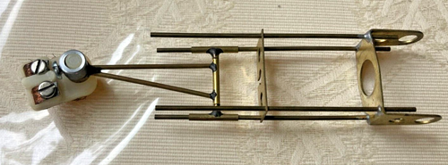 Vintage 1/24 Slot Car Brass Tube Chassis with Frame Swinging Arm ...