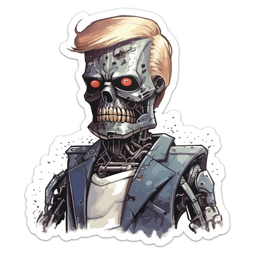 Trumpinator Donald Trump Sticker Vinyl Car Bumper Decal | eBay