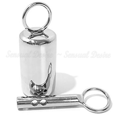 Stainless Steel Ice Lock Sensual Desire Bondage Fetish Restraint Device ...