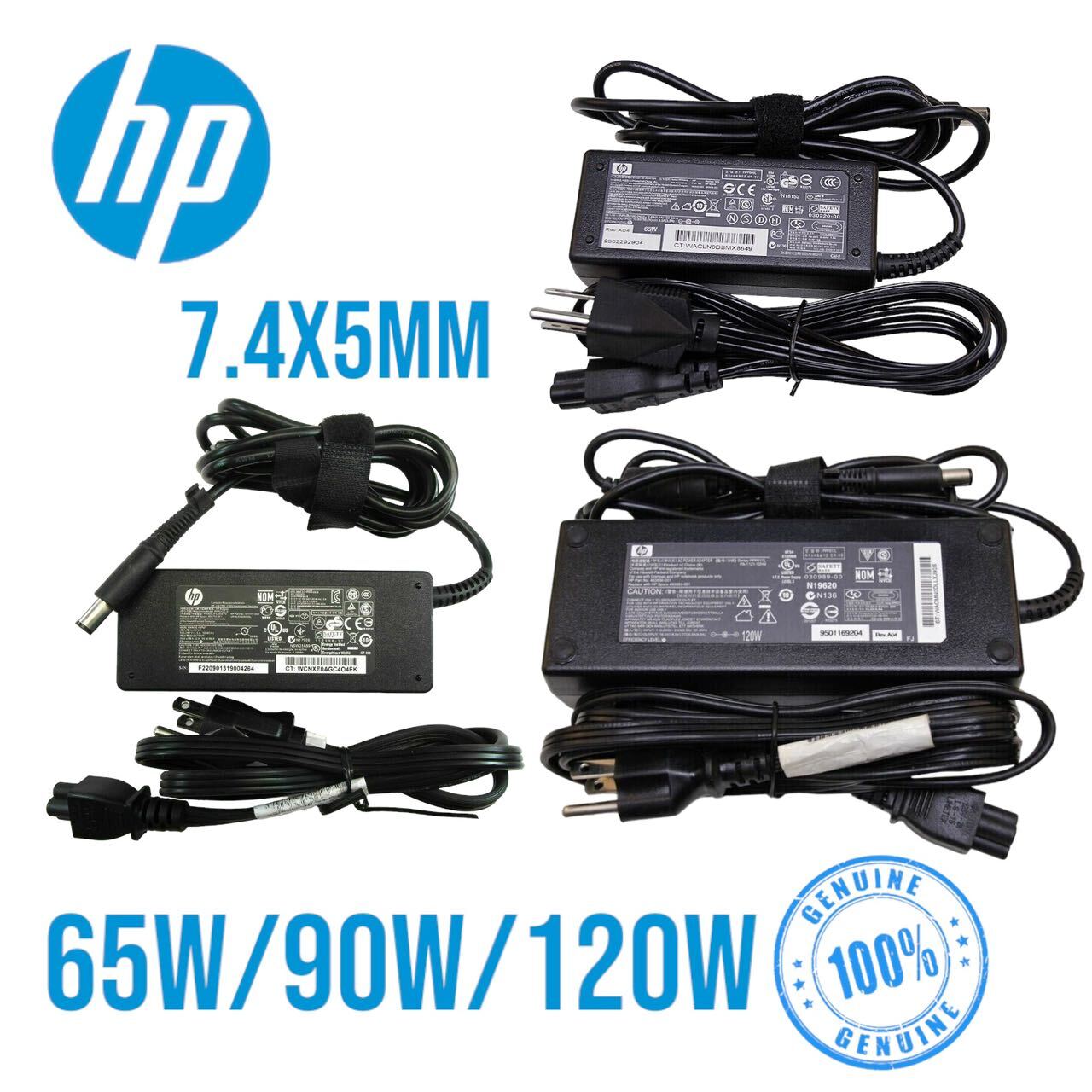 OEM HP EliteDesk 705 800 G1 G2 G3 65W 90W 120W AC Adapter Charger Power ...
