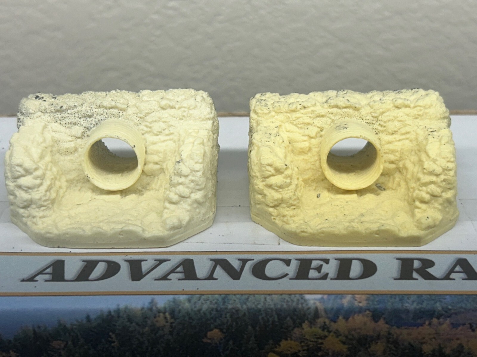 RANDOM STONE PIPE CULVERT 4ft CULVERT package of 2 HO Scale SCENERY ...