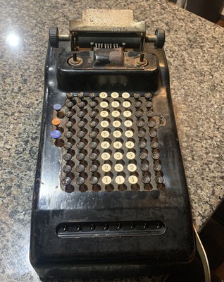 Cash Register, Adding Machines - Crank Adding Machine
