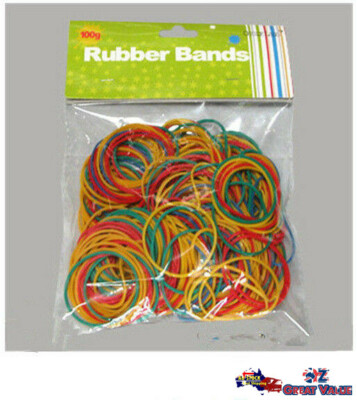100g Rubber Bands Multi Color Package Bag Bundle Rings Band S709 | eBay