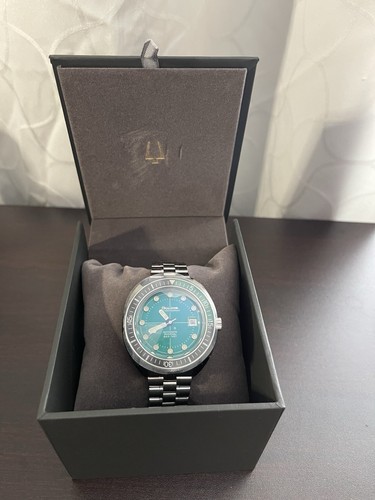 Bulova 96B322 Oceanographer Devil Diver Stainless Steel Men's Watch | eBay