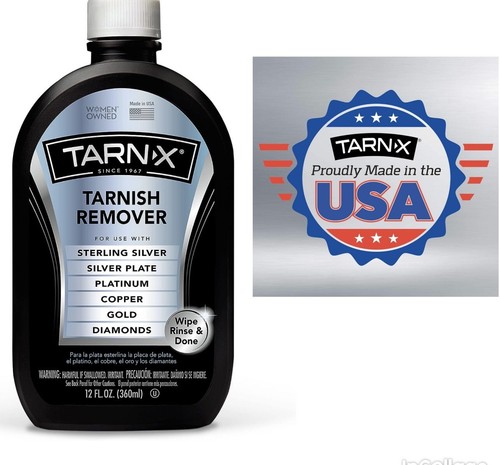 Tarn-x Tarnish Remover Jewelry Cleaner for Silver Gold & Cleaning ...