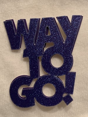 15 WAY TO GO Stickers for Scrapbooking Party and Gift Decorations ...