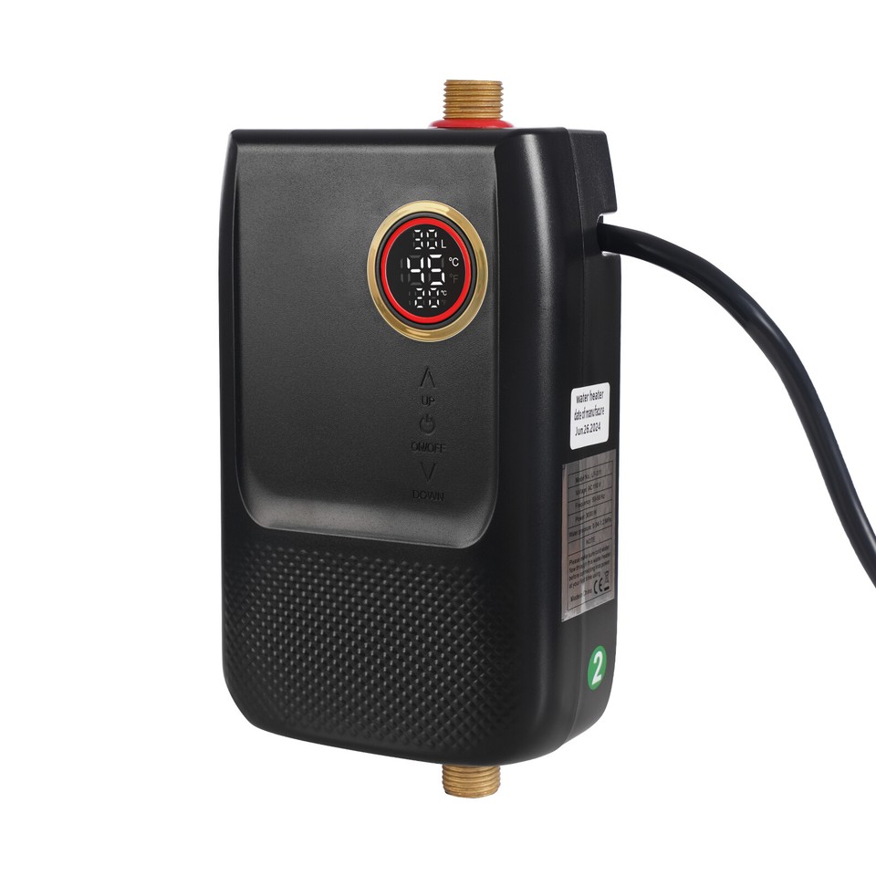 3000W Electric Water Heater Wall Mounted Kitchen Bath Instant Hot Water ...
