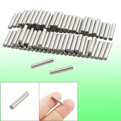 100x Zylinderstifte Zylinderstift Passstifte Passstift Edelstahl Ø2 ...