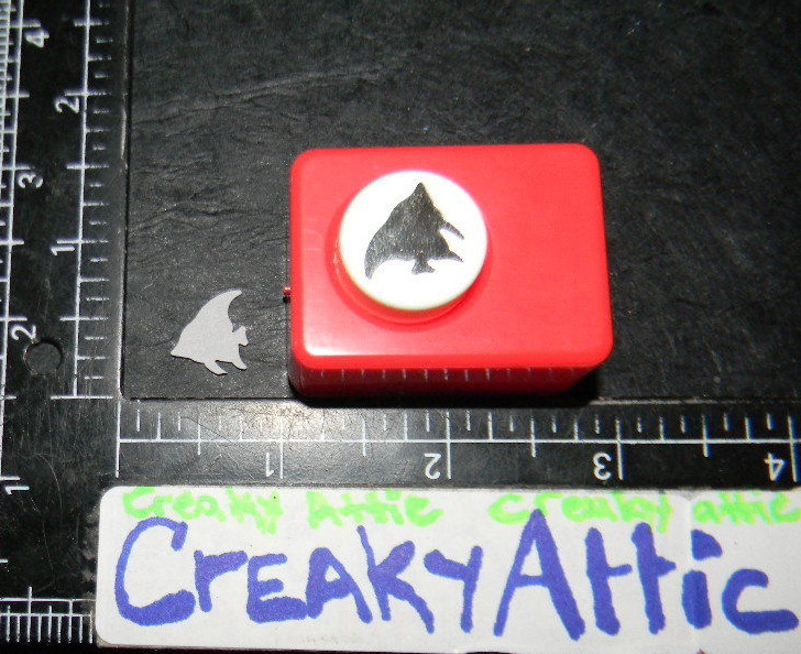 SMALL ANGEL FISH PAPER PUNCH CARL | eBay