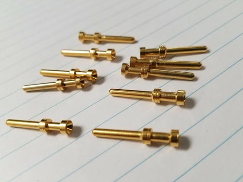 NEW HARTING 18AWG MALE CRIMP CONTACT PINS (LOT OF 10) | eBay