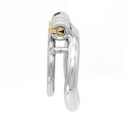 Stainless Steel Male Chastity Device Belt Short Open Cage Ring Men ...