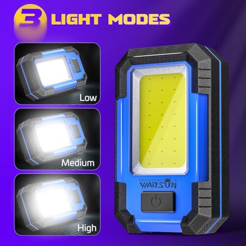 LED Work Light Rechargeable Magnetic Portable Mechanic Worklight ...