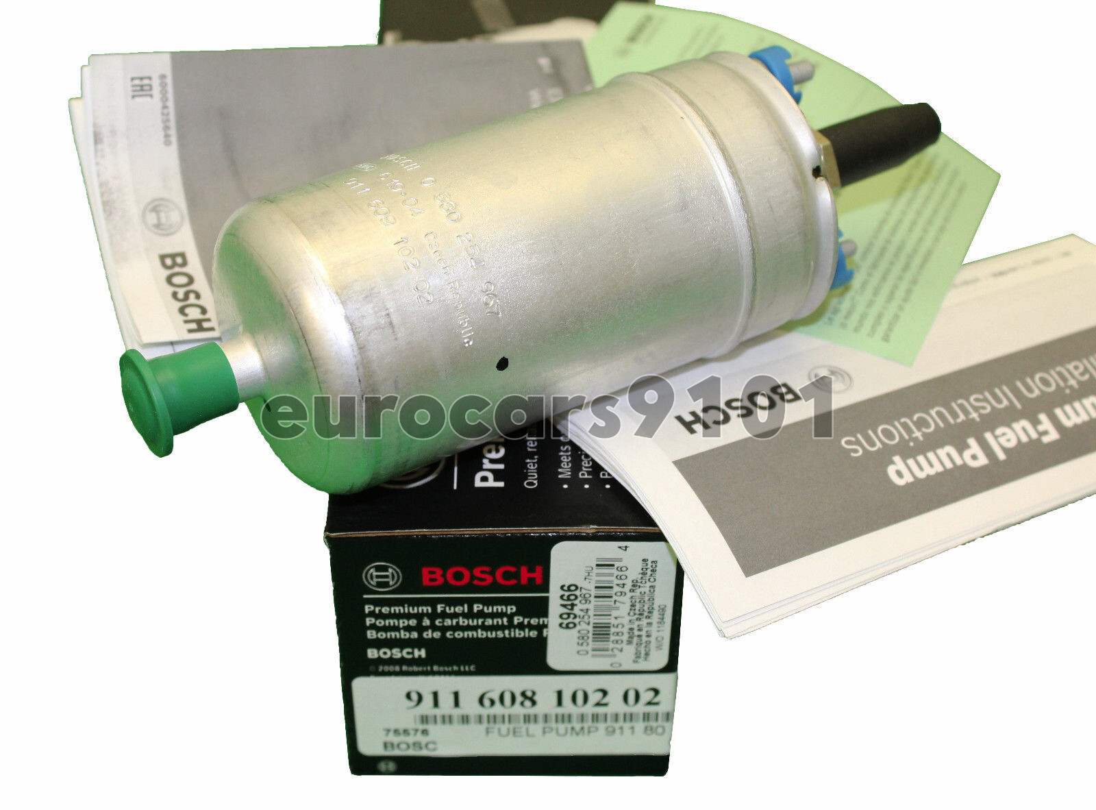 New! Porsche 911 Bosch Electric Fuel Pump 69466 91160810202 | eBay