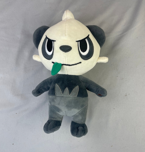 Official Pokemon Pancham Panda Bear Plush Stuffed Animal Doll Black ...