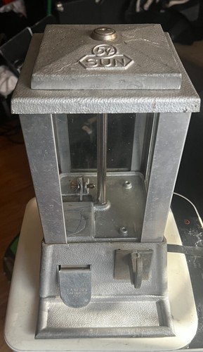 Sun 5 Cent Peanut Nut Machine Nickel - Vintage Push Pull Coin | eBay