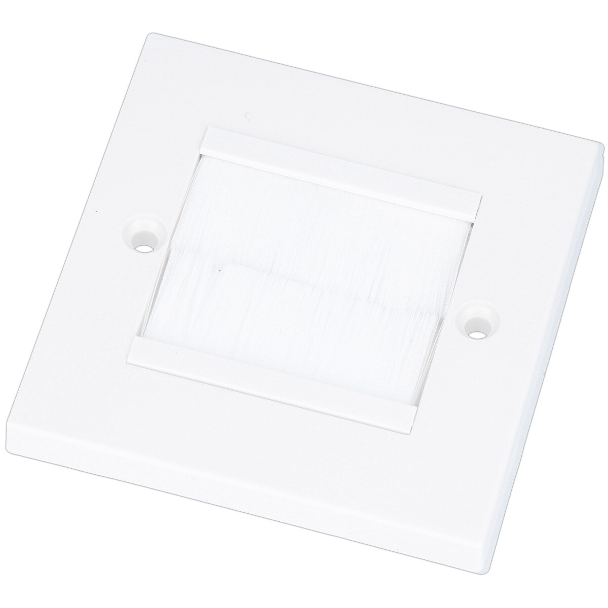 ELECTRICAL OUTLET FACEPLATES Single/Double Gang Port RJ45 Brush Blank ...