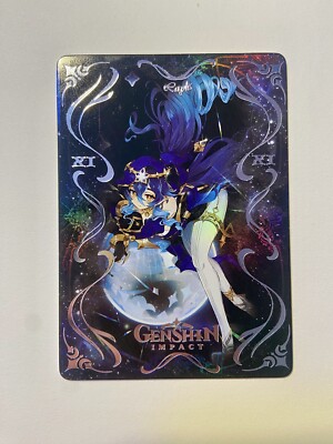 Layla - Genshin Impact TCG Set XI Rare XI007 Card | eBay