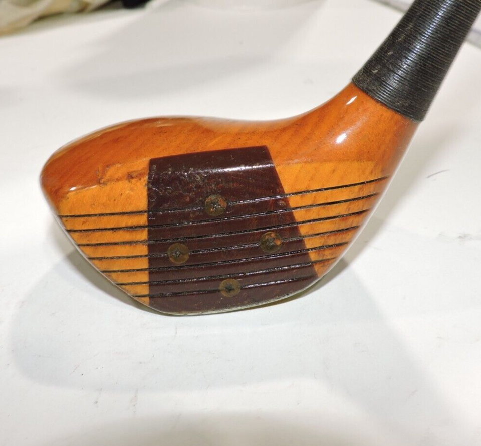 Beauwood persimmon Driver Golf Club oil hardened recoated RH | eBay