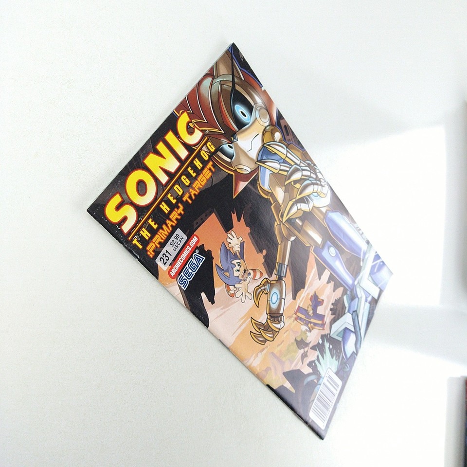 Sonic The Hedgehog #231 Rare NEWSSTAND VF/NM (2012 Marvel Comics) | eBay