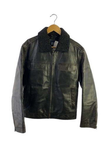 Gap 00S/Old/Boa Leather Jacket Blouson/M/Leather/Blk// 1911 | eBay