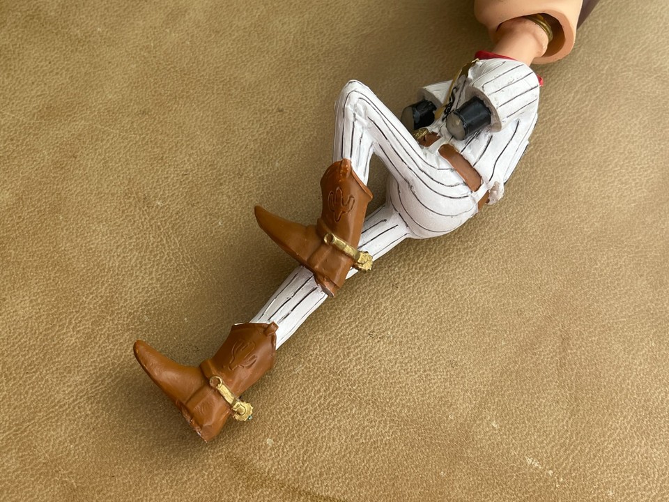 DAMAGED INCOMPLETE Strikeout Woody Toy Story White Sox MLB Bobblehead ...