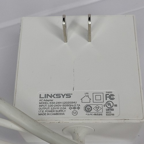 Linksys WHW03 V2 Velop Intelligent Mesh WiFi System 7.5" Tower Tri-Band ...