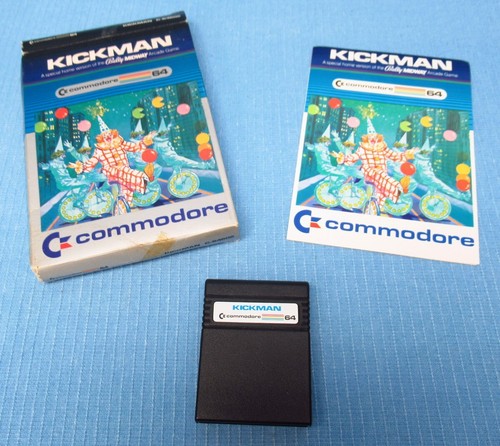 Vintage 1983 Commodore 64 Kickman Bally Midway Game with Box & Manual ...