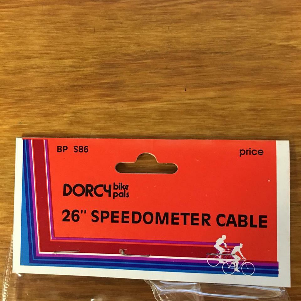 BICYCLE SPEEDOMETER CABLE 26" VINTAGE DORCY BIKE PALS NOS BP S86 | eBay