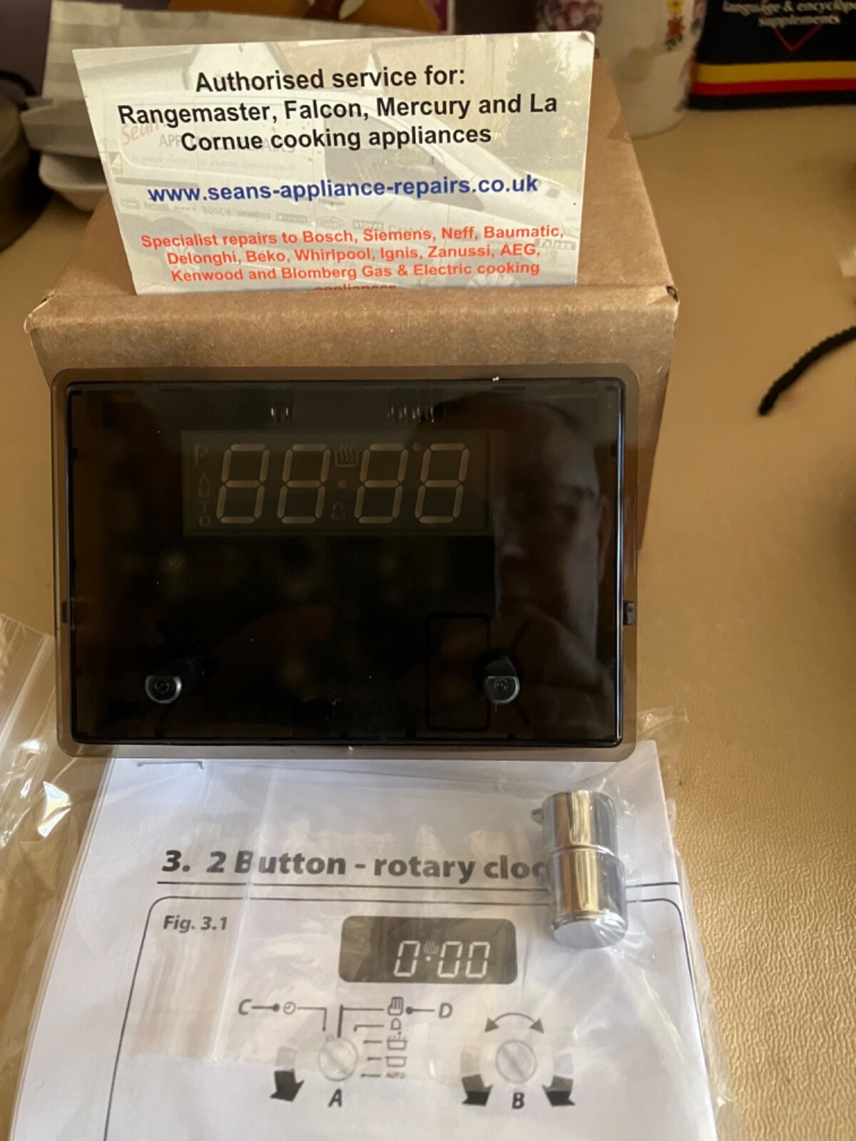 Rangemaster Professional Timer & Knobs kit, with green display ...