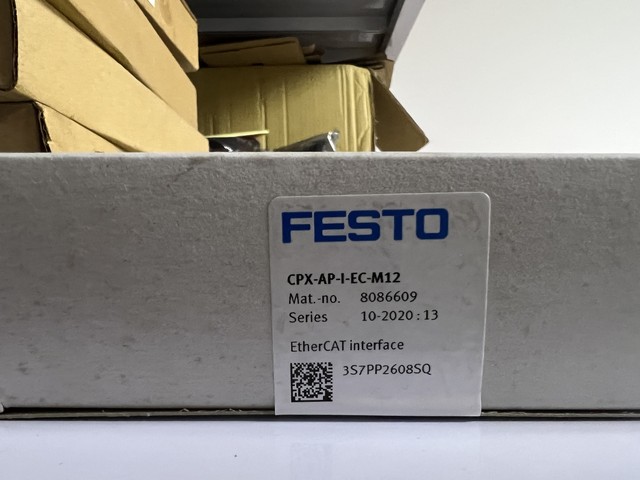Festo EtherCAT interface CPX-AP-I-EC-M12 8086609 module for sale online ...