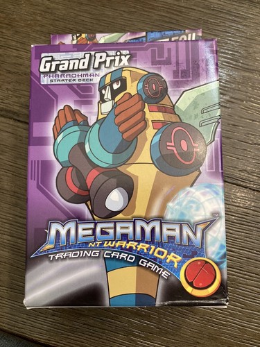 MegaMan NT Warrior Trading Card Game Pharaohman Starter Deck Sealed | eBay