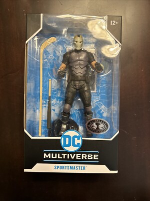 NEW 2024 DC Multiverse SPORTSMASTER McFarlane Platinum Edition Chase IN ...