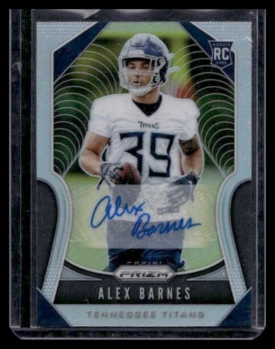 2019 Panini Prizm #377 Alex Barnes Titans Rookie Autographs | eBay
