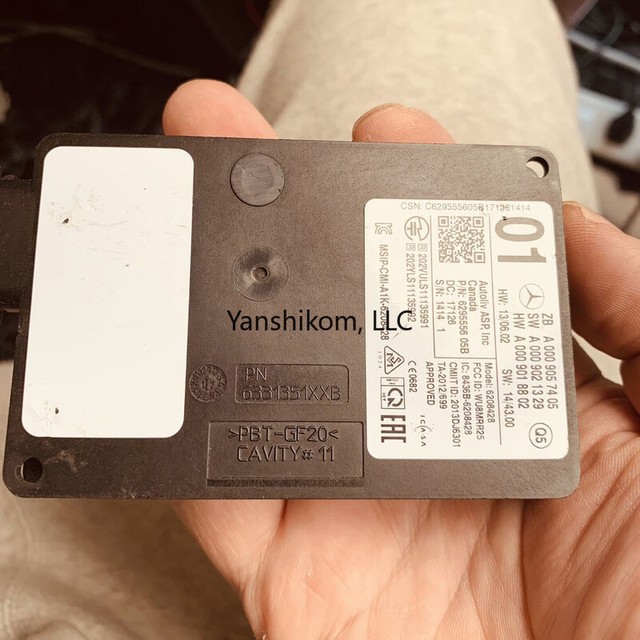 Mercedes-Benz GLE Coupe C292 Rear Radar Sensor A0009057405 OEM for sale ...