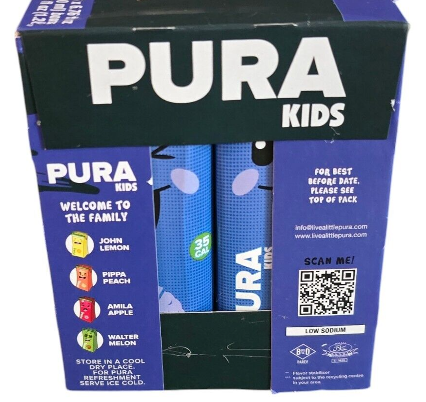 Pura Kids Infused Naturally Flavored Drink 6 pk Boxes - Mixed Berry, 6. ...