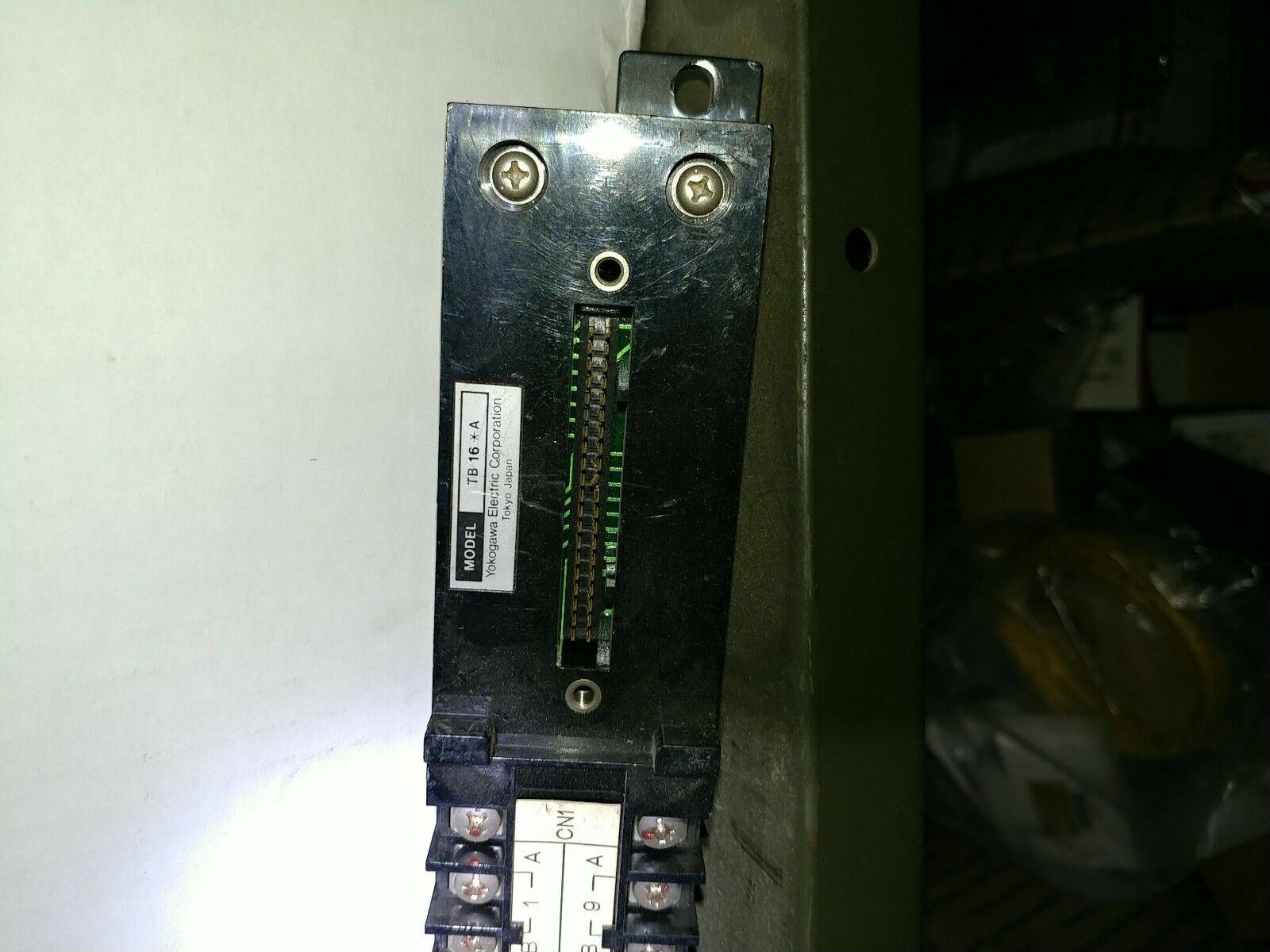 Yokogawa TB16*A Auxiliary Terminal Block PLC DCS Centum Industrial ...