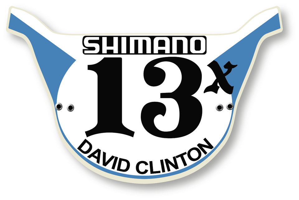 BMX Factory Replica Number Plates, Perry Kramer, Andy Patterson, Many ...