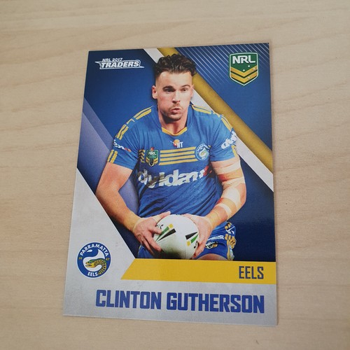 Clinton Gutherson Parramatta Eels 2017 TM NRL TLA Rugby League Card ...