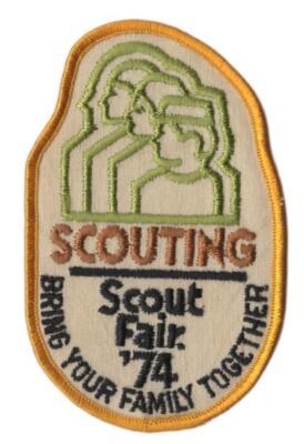 74 Scouting Scout Fair Bring your Family Together BSA Patch YL Bdr. [VA ...