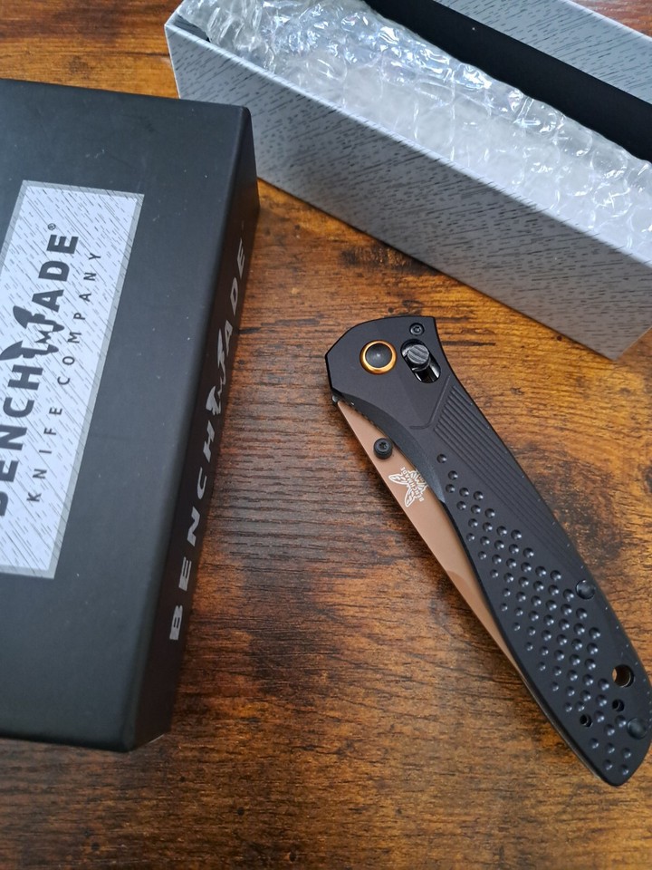 Benchmade 710FE-2401 McHenry And Williams Seven | Ten 4" CPM-MagnaCut ...