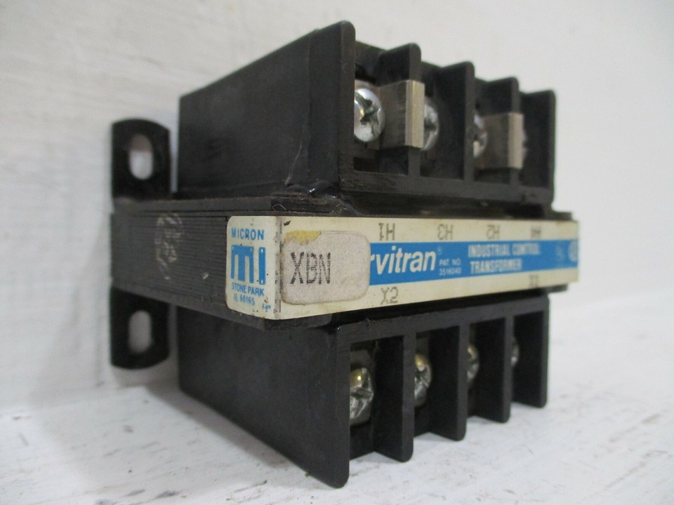 Micron Impervitran B025PU7JX Industrial Control Transformer .025-KVA ...