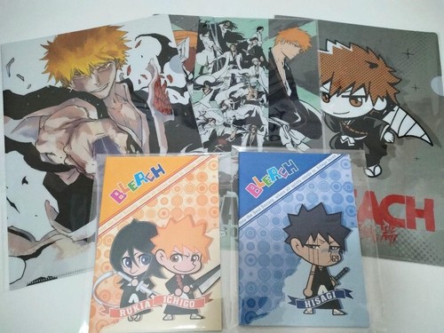 Bleach Plastic File Folder Notes Bandai Japan Limited | eBay
