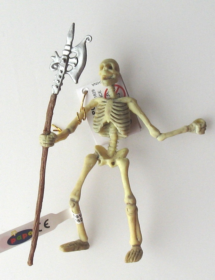 GLOW IN THE DARK SKELETON FANTASY FIGURE BY PAPO!! REF 38908 - BRAND ...